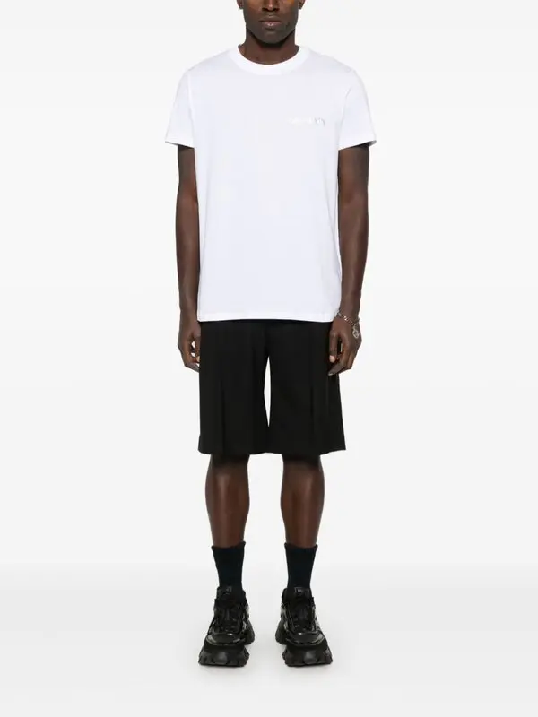 Balmain T-shirt With Vintage Gel Logo