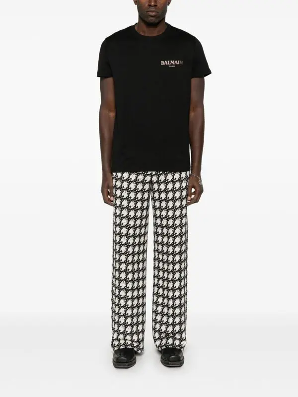 Balmain Logo-appliqué T-shirt