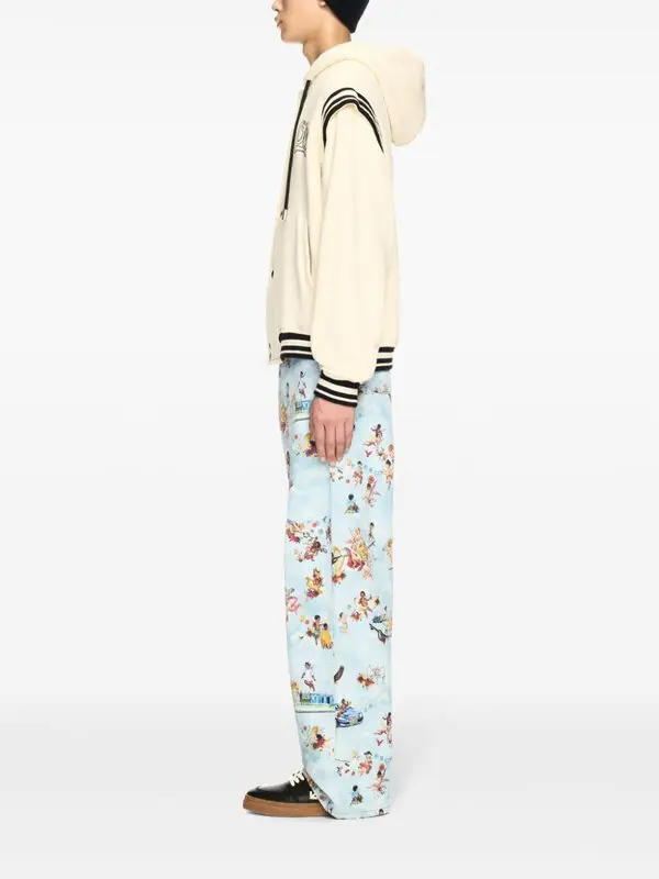 Off-White Fleece Varsity Hoodie