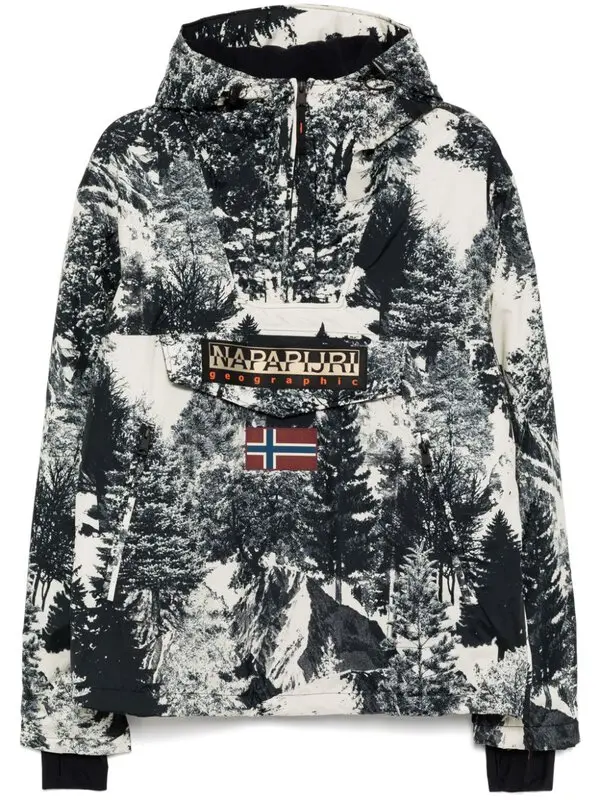 Napapijri Rainforest Next Jacket - Neutrals | Editorialist