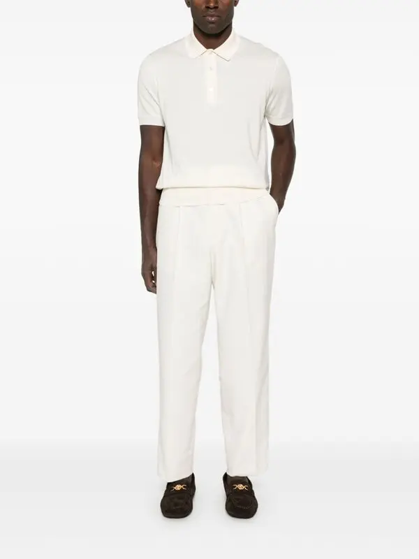 TOM FORD Cotton Polo Shirt - Neutrals