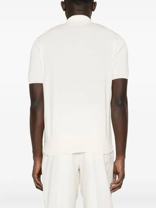 TOM FORD Cotton Polo Shirt - Neutrals