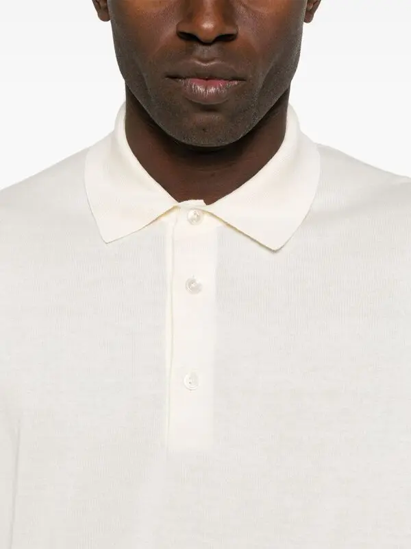 TOM FORD Cotton Polo Shirt - Neutrals