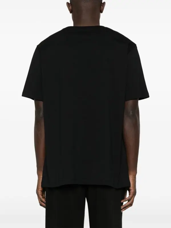 Balmain Flocked-logo T-shirt