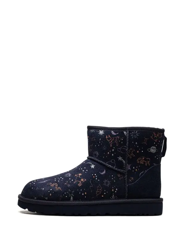 UGG Classic Mini Zodiac Boots - Blue