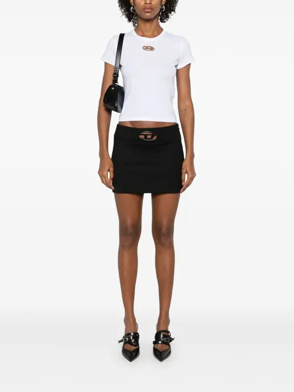 DIESEL® T-uncutie-long-od T-shirt - White