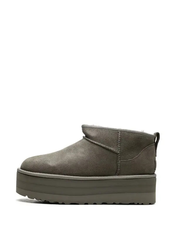UGG Classic Ultra Mini Ankle Boots - Green