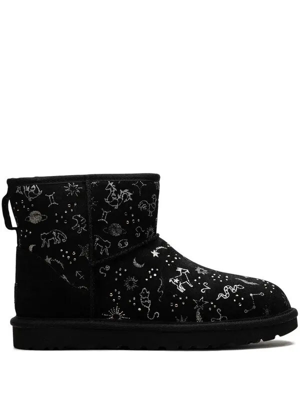 UGG Classic Mini Zodiac Boots - Black