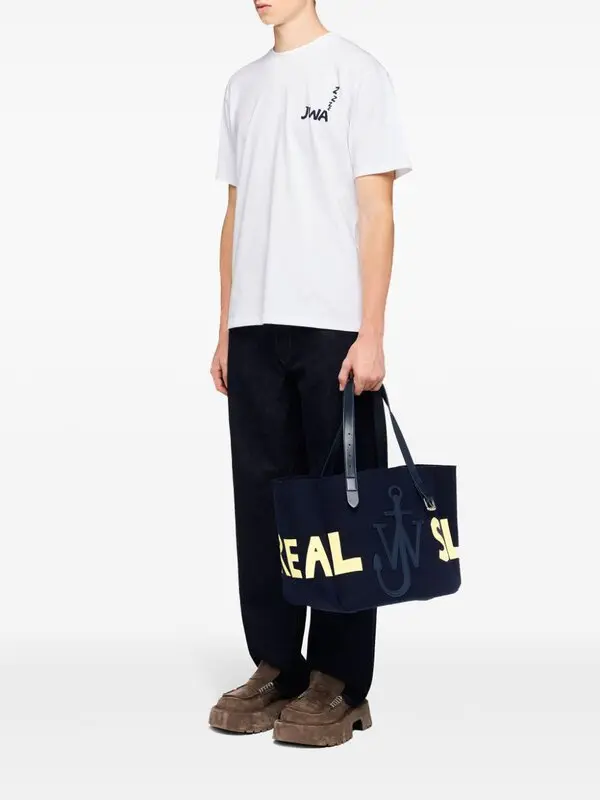 JW Anderson Jwa Slogan-print T-shirt - White