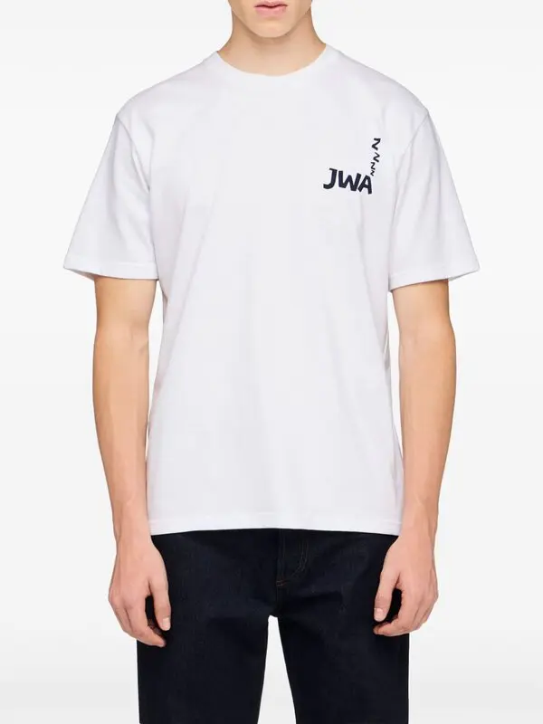 JW Anderson Jwa Slogan-print T-shirt - White