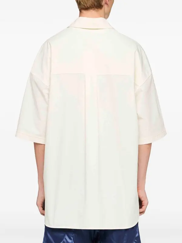 JW Anderson Quilted-pocket Polo Shirt - White