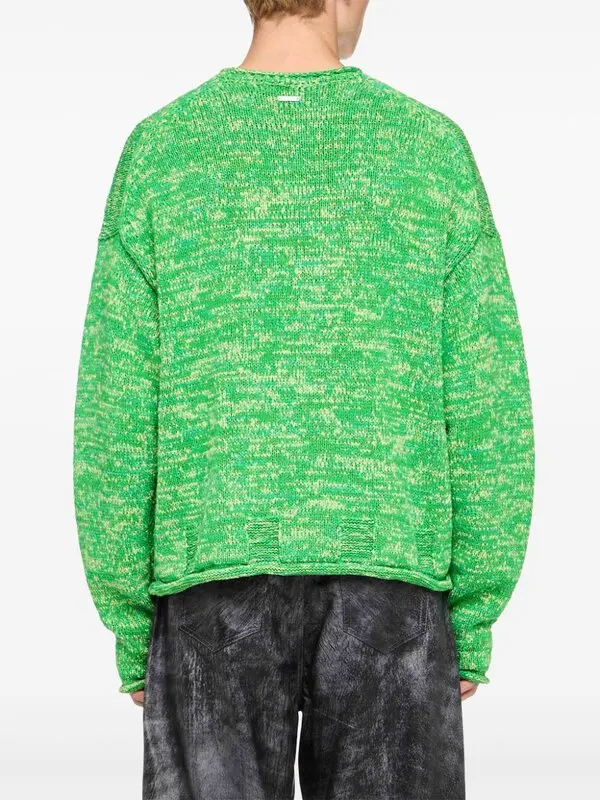 JW Anderson Tie-dye Knit Sweater - Green