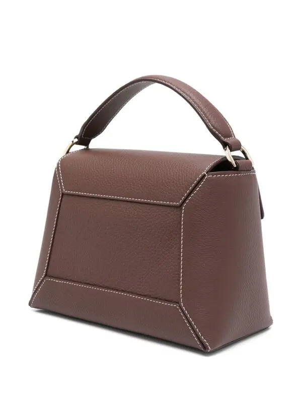 Strathberry Mosaic Tote Bag - Brown
