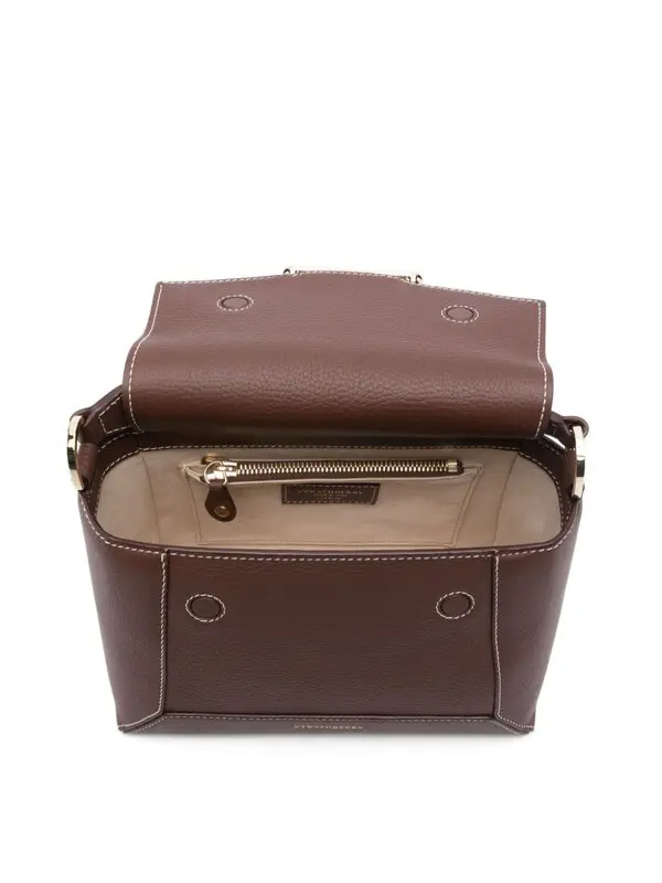 Strathberry Mosaic Tote Bag - Brown