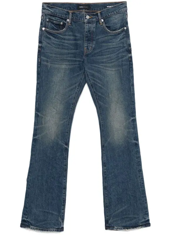 PURPLE BRAND Flared Jeans - Blue