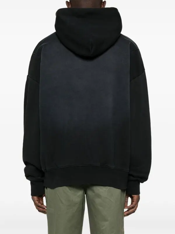 PURPLE BRAND Logo-embellished Hoodie - Black