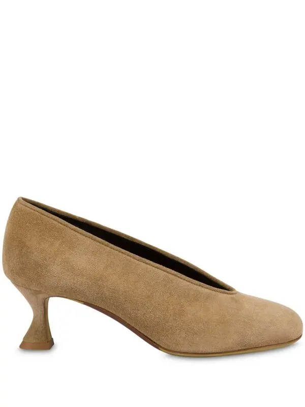 Moschino Calf Suede Pumps