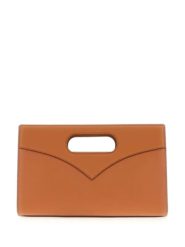 Mcm Small Diamond Tote Bag - Brown