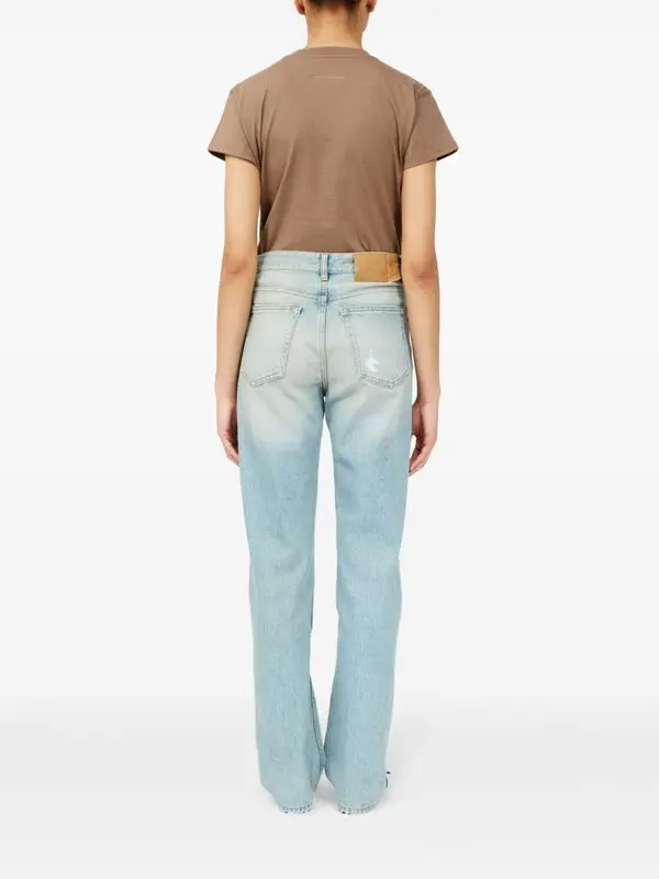 MAISON MARGIELA Distressed Straight Jeans - Blue
