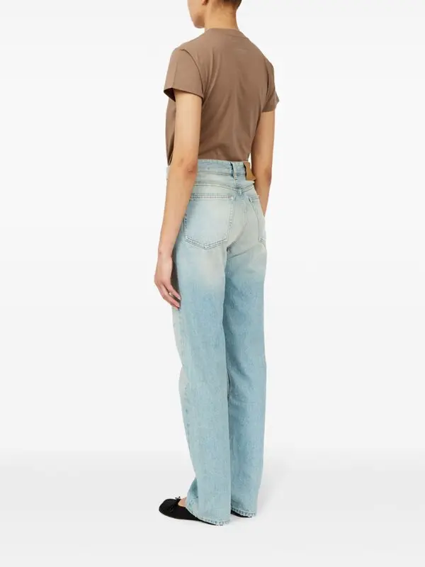 MAISON MARGIELA Distressed Straight Jeans - Blue