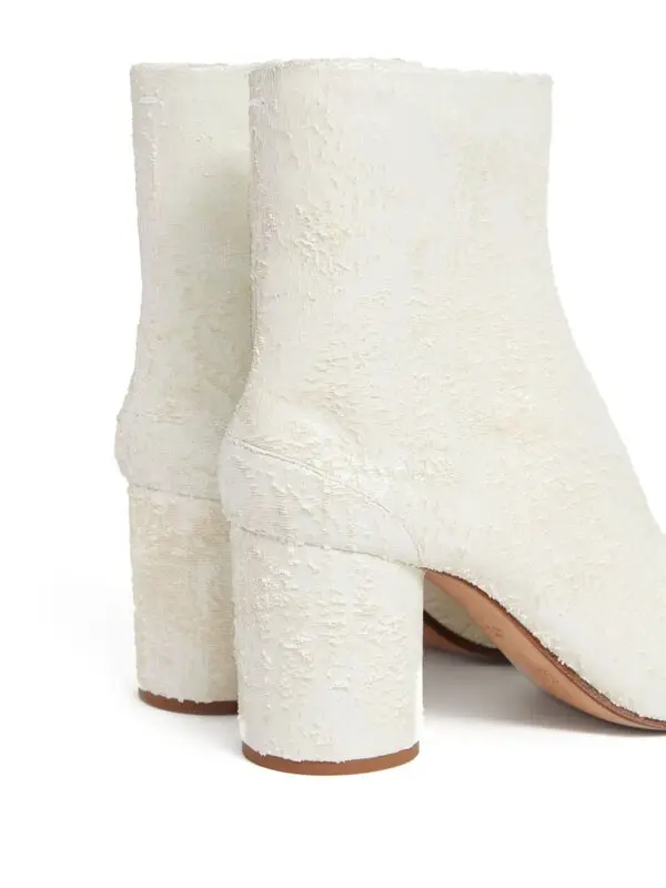 MAISON MARGIELA 80mm Tabi Ankle Boots - White