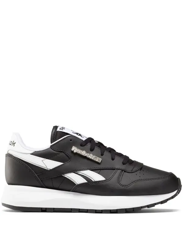 REEBOK Classic Faux-leather Sneakers - Black