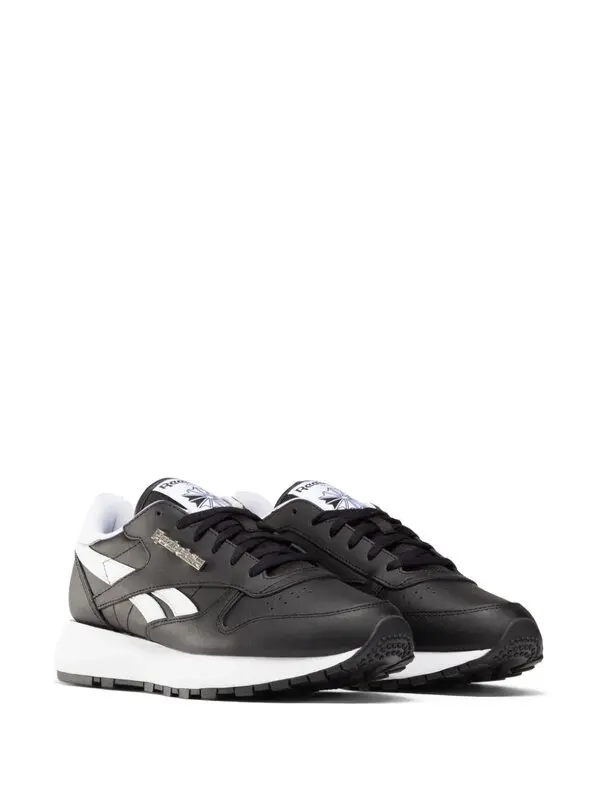 REEBOK Classic Faux-leather Sneakers - Black