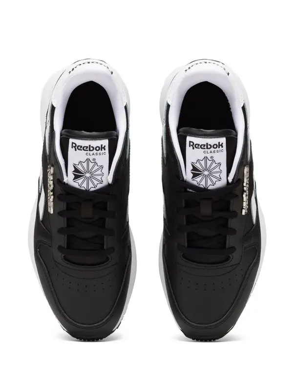 REEBOK Classic Faux-leather Sneakers - Black