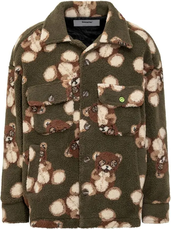 BARROW Teddy Jacket - Green