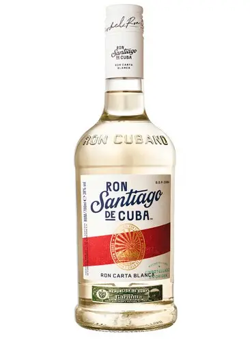 RON SANTIAGO DE CUBA Carta Blanca Rum - Cuba