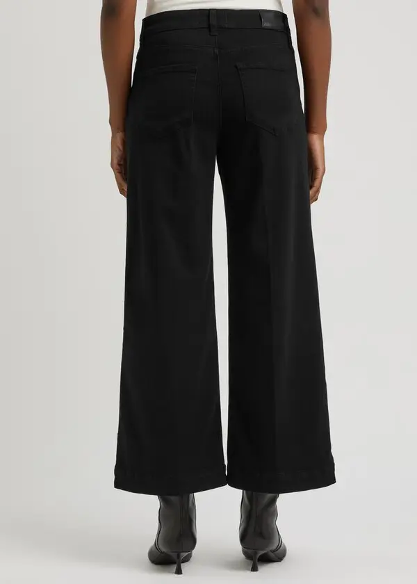 Paige Vanessa Cropped Wide-leg Jeans