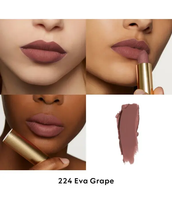 Gucci Rouge A Levres Long-lasting Matte Lipstick 404 - 224 - Eva Grape