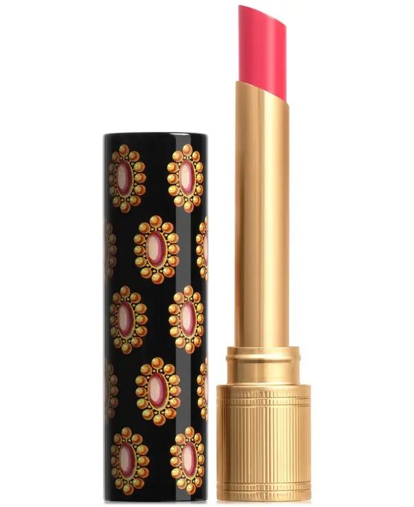 Gucci Rouge De Beaute Brillant Glow & Care Lipstick 517 - 412- Princess Narah Rose