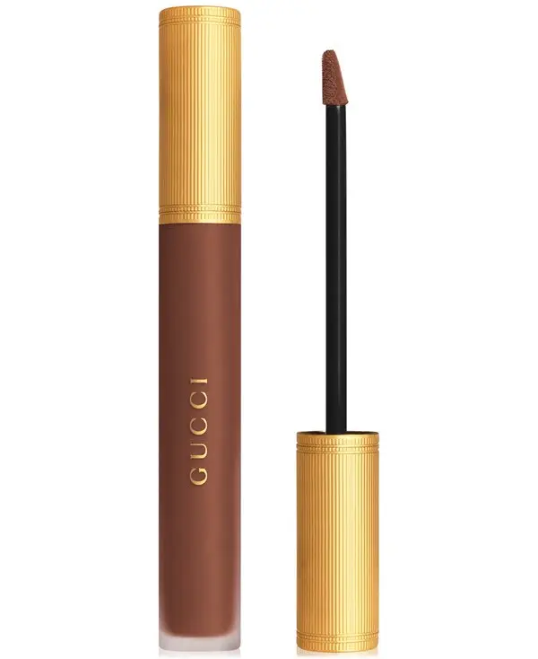 Gucci Rouge A Levres Transfer-proof Matte Liquid Lipstick 521 - 124 - Emilie Brown