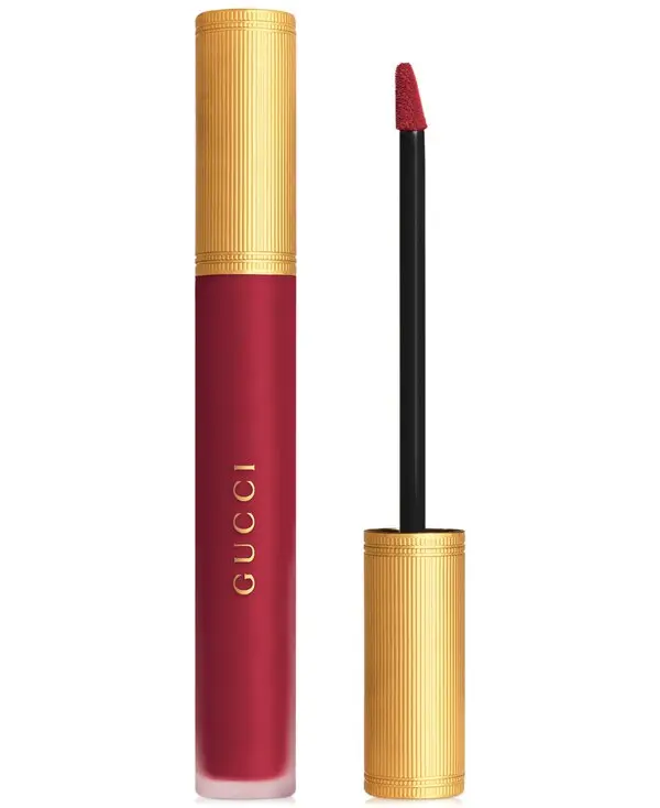 Gucci Rouge A Levres Transfer-proof Matte Liquid Lipstick 521 - New 509 - Rosso Ancora