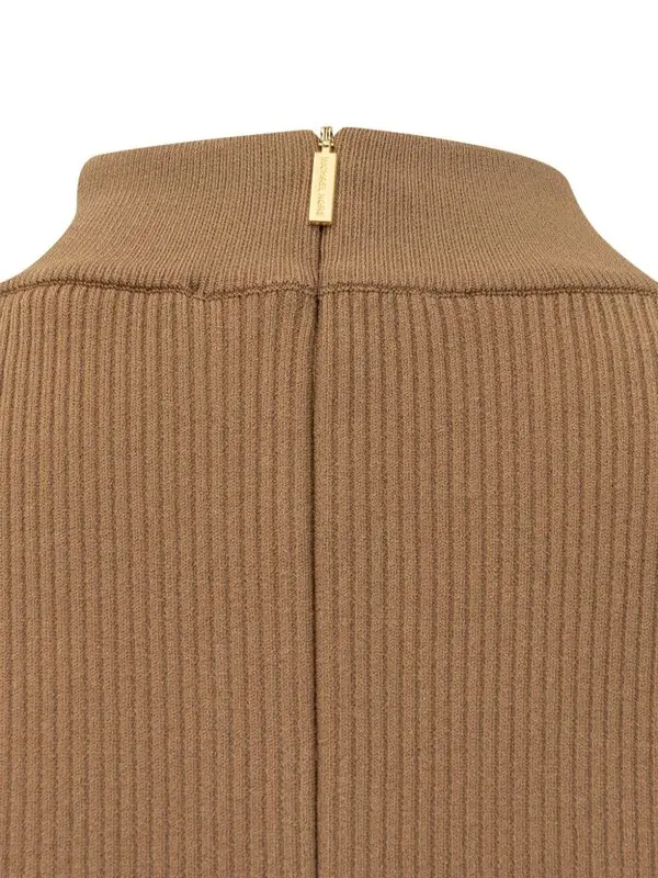 Michael Kors Mock-neck Ribbed Jumper