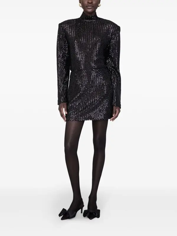 ANINE BING Tierra Mini Skirt