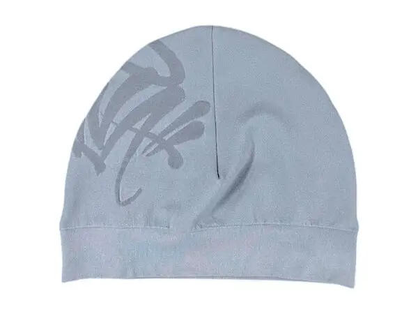SYNA JEWELS Logo Skull Beanie - Grey