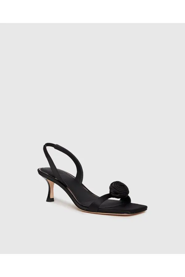 Paige Eva Satin Sandals