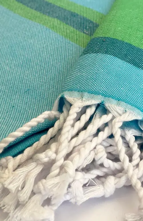 ECO HILANA Samara Striped Sustainable Turkish Towel