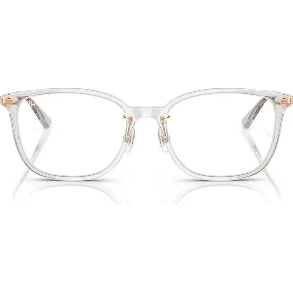 Ray-ban Pillow Square Optical Glasses - Transparent Grey