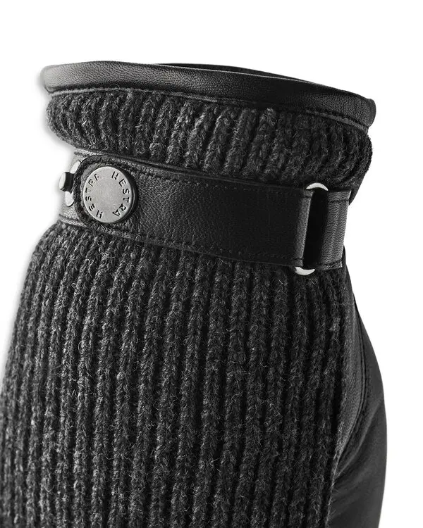 HESTRA Leather & Knit Gloves