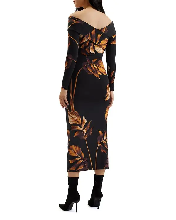 bodycon dress ted baker Diana Cross Halter Mini Dress Salsa Red / S