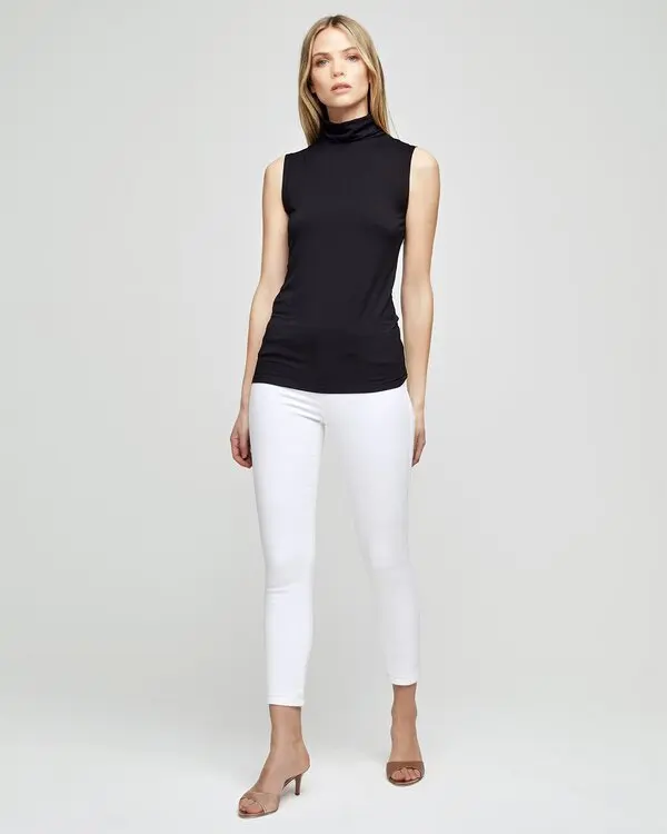 L'Agence Ceci Sleeveless Top - Black