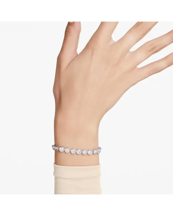 SWAROVSKI Imber Round Cut Bracelet - Silver