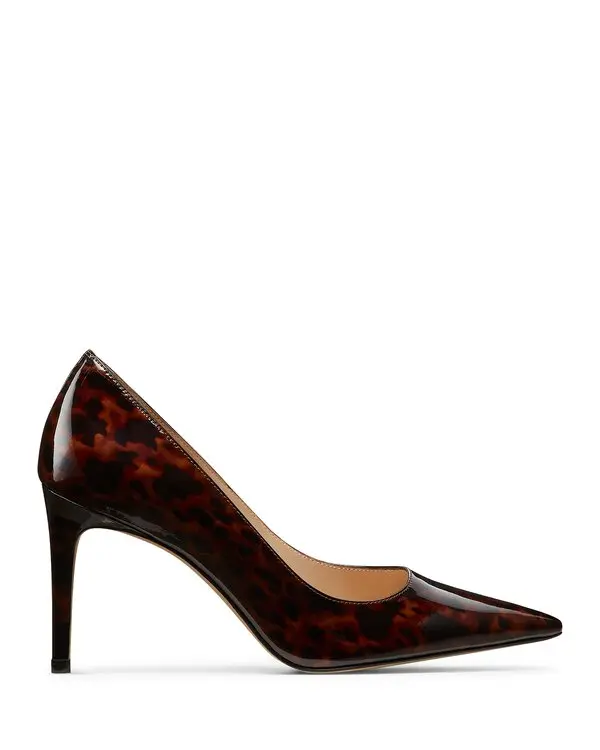 STUART WEITZMAN Power 85 Pumps - Dark Brown