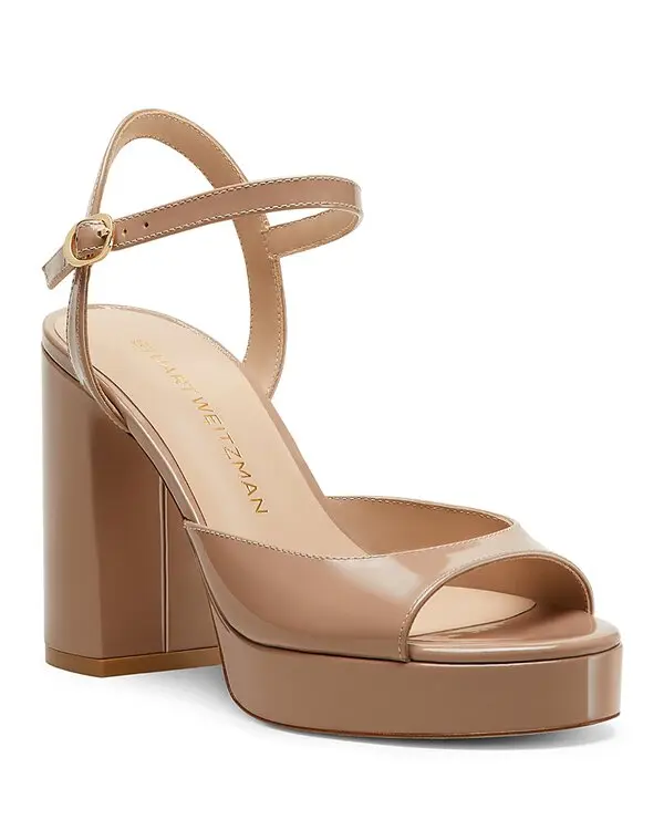 STUART WEITZMAN Dayna Ii Platform Sandals - Fawn
