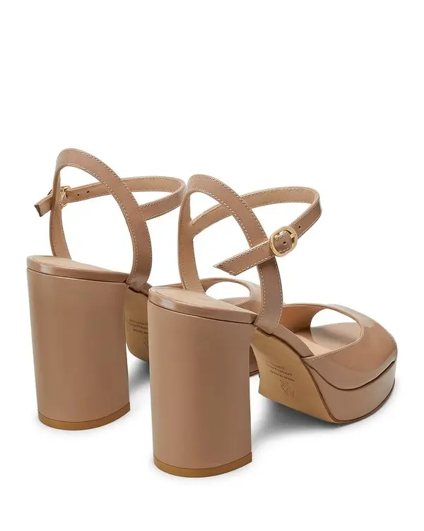 STUART WEITZMAN Dayna Ii Platform Sandals - Fawn