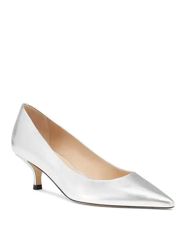 STUART WEITZMAN Power 50 Pumps - Silver
