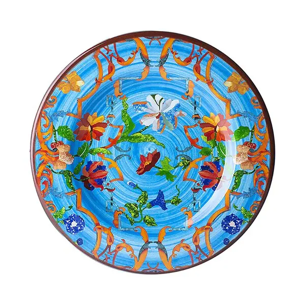 MARIO LUCA GIUSTI Pancale Salad Plate - Blue